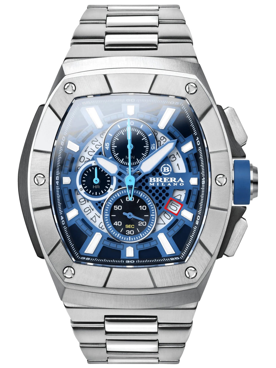 Brera Milano SUPERSPORTIVO TN Chronograph Men's Watch BMSSTNQC4101B-BRC ...