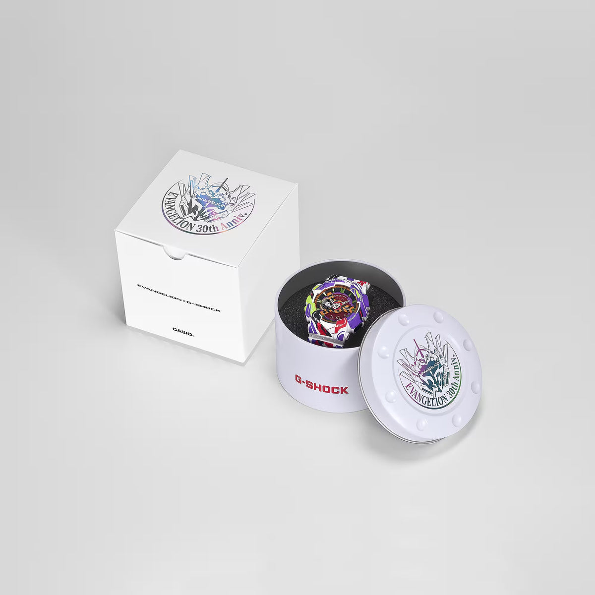 Casio G-SHOCK x EVANGELION GA110EVA30-7A Limited Edition Collab Mens ...