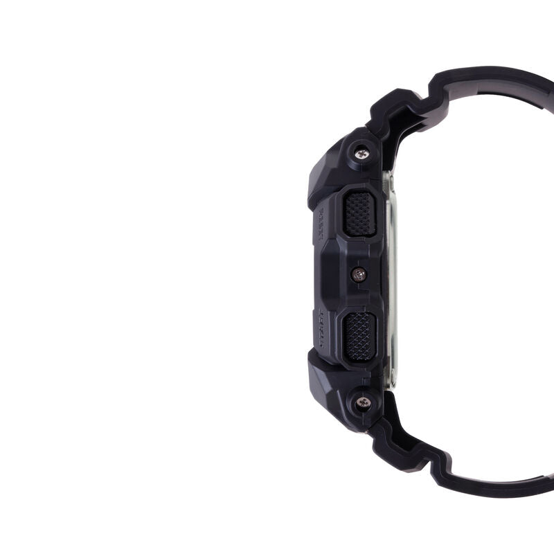 Casio G-Shock BLACK & GOLD DIGITAL Bio-Based 55mm Mens Sports Watch ...