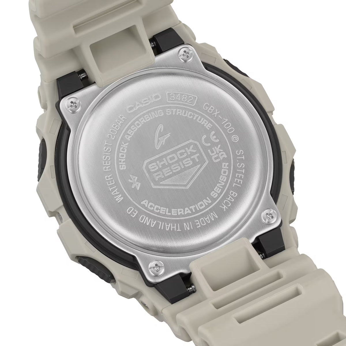 Casio G-Shock G-LIDE Digital Mens Gray Surfing Watch GBX100-8 | Free ...