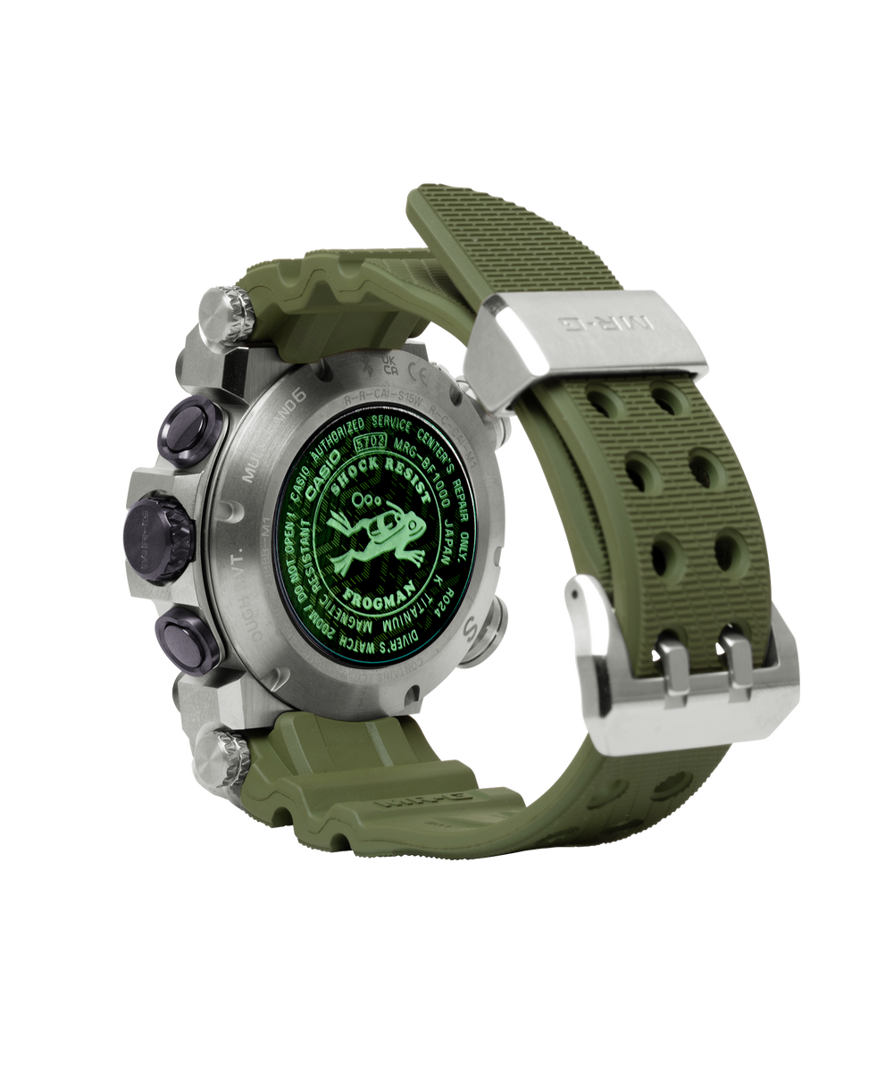 Casio G-Shock MR-G FROGMAN GOLIATH Diving Titanium Mens Watch ...