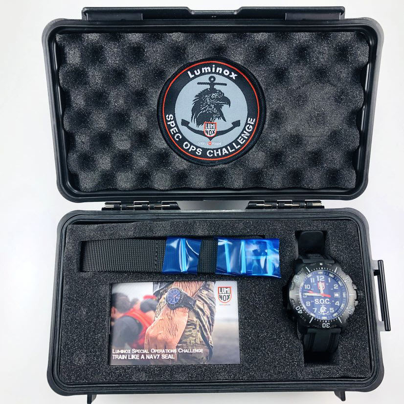 Luminox SPECIAL OPERATIONS CHALLENGE Navy Seal Dual Strap Divers Watch ...